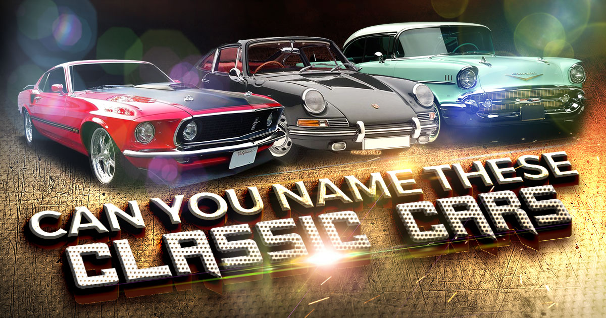 Can You Name These Classic Car Models Can You Name These Classic Car Models