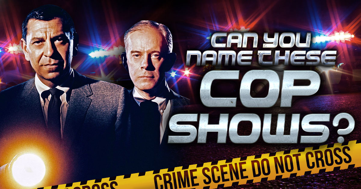 Can You Name These Cop Shows 