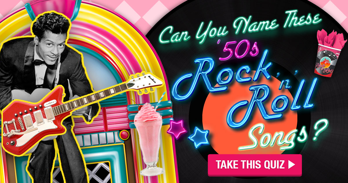 Music Quiz Can You Name These 1950s Rock Roll Songs Music Quiz Can You Name These 1950s Rock Roll Songs