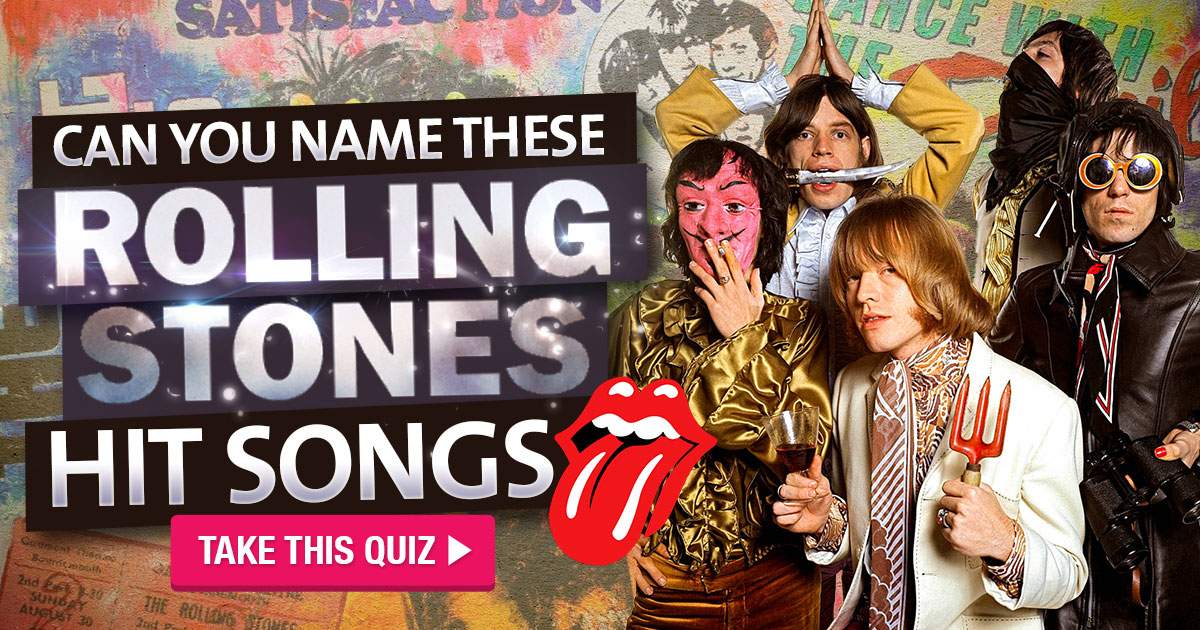 Music Quiz! Can You Name These Rolling Stones Hit Songs?