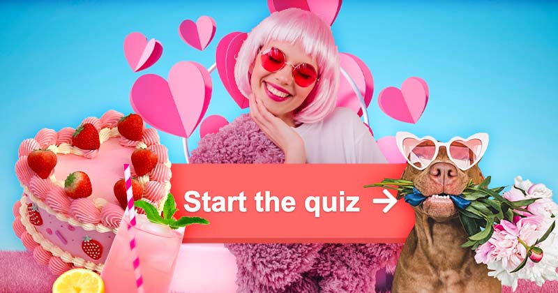 Fun Quiz! Create Your Pink Day for Valentine's Day Ideas