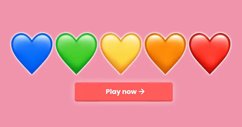 What Color Heart Emoji Are You? Quiz